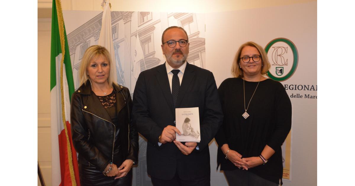 Marche - Presentato in Regione "La cosa giusta", il secondo romanzo di ...